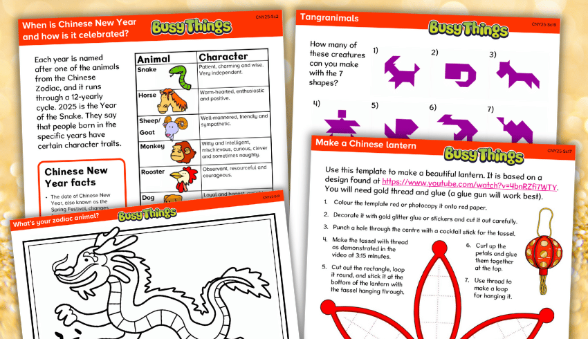 Chinese New Year activities – Oracy, comprehension & writing Blog | Plazoom