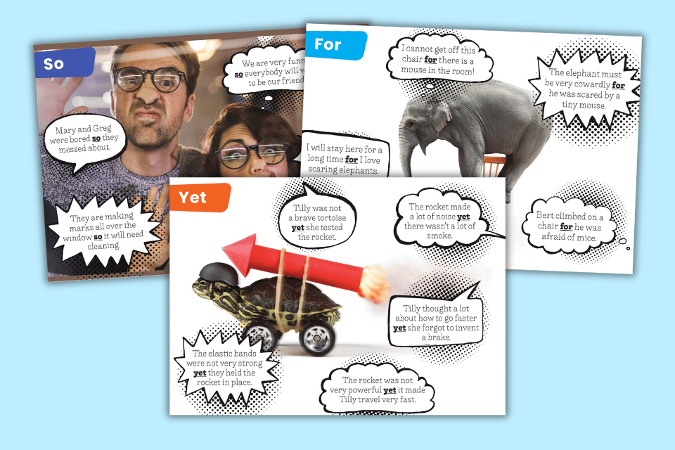 FANBOYS conjunctions – Examples, KS2 worksheets & advice Blog | Plazoom