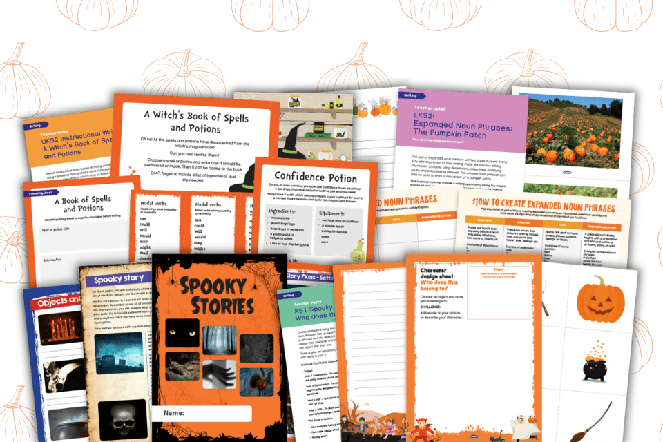 Halloween worksheets – Spooky literacy printable activities Blog | Plazoom