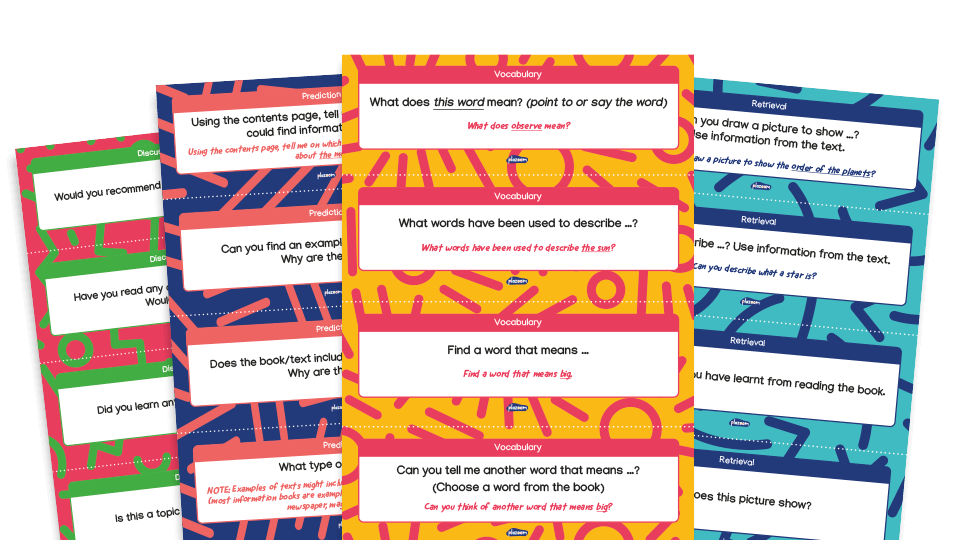 KS1 Non fiction Reading Comprehension Question Cards Plazoom KS1 Non fiction Reading Comprehension Question Cards Plazoom