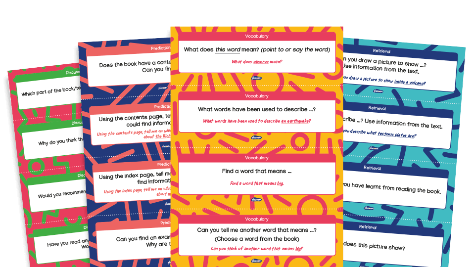 KS2 Non fiction Reading Comprehension Question Cards Plazoom