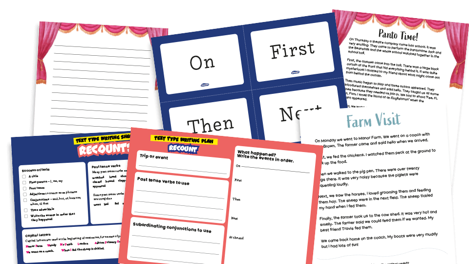  Recount Writing For Kids A Week Worth Of Recount Writing Lessons 