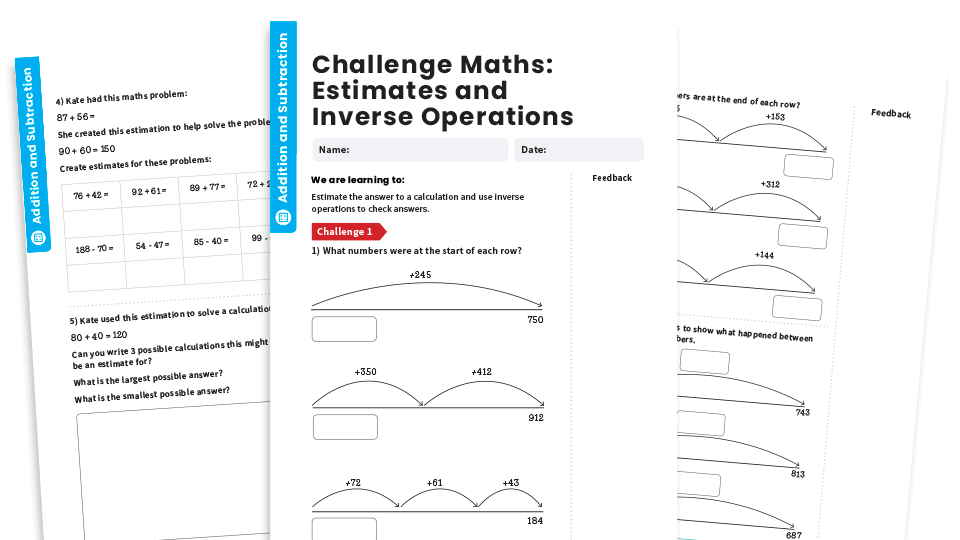 Year 3 Inverse Operations Worksheets Worksheets For Kindergarten