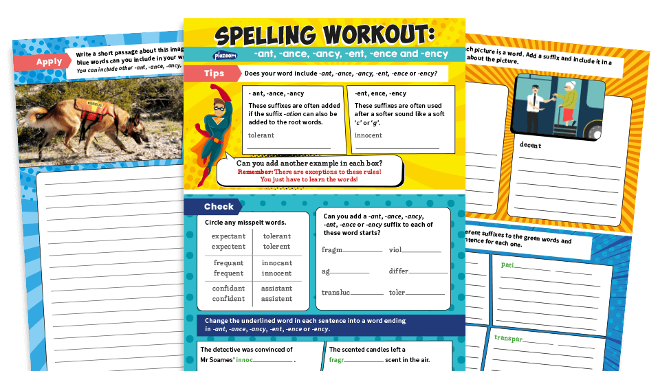KS2 Suffixes Worksheet Words Ending In ant ance ancy KS2 Suffixes Worksheet Words Ending In ant ance ancy