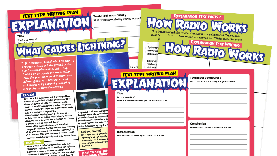 Explanation Text KS2 Text Types Writing Frames And Model Texts Plazoom