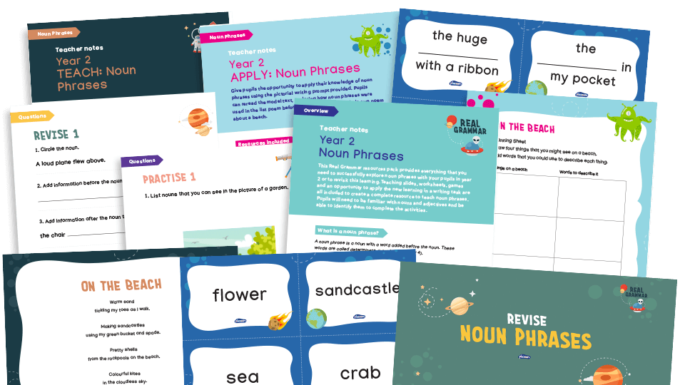 2 2b Year 2 Expanded Noun Phrases To Describe And Specify noun