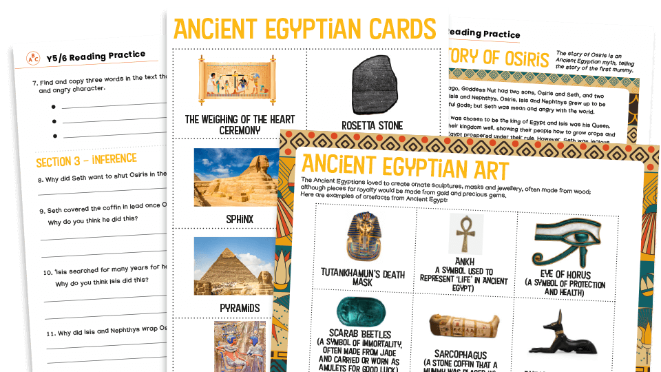 KS2 Home Learning Pack: Ancient Egypt | Plazoom
