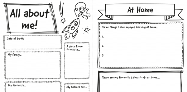 Year 3-6 Back to School – KS2 ‘All about me’ Transition Passport | Plazoom