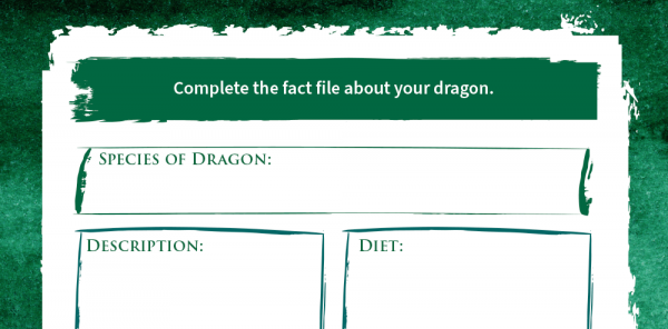 KS2 Home Learning Pack: Dragons | Plazoom