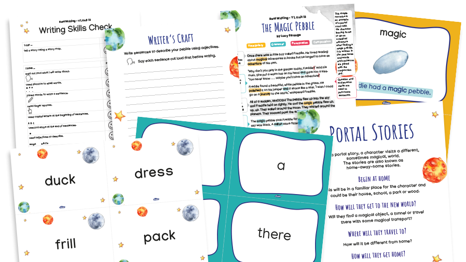 Year 1 Model Text Resource Pack 13: The Magic Pebble (Narrative; portal ...
