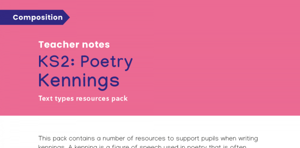 Poetry: Kennings – KS2 Text Types: Writing Planners and Model Texts ...