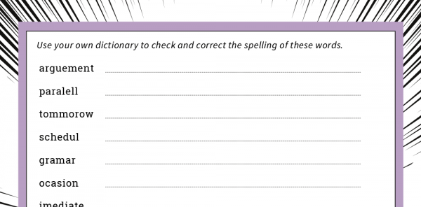 KS2 Dictionary Worksheets for Year 3 and 4 | Plazoom
