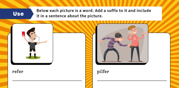 Year 5 and 6 Words Ending in ‘-fer’ Suffix – KS2 Spelling Workouts ...
