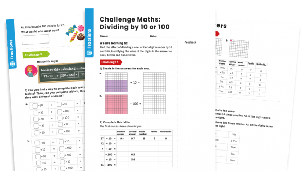 Ordering Fractions: Y3 – Fractions – Maths Challenge | Plazoom