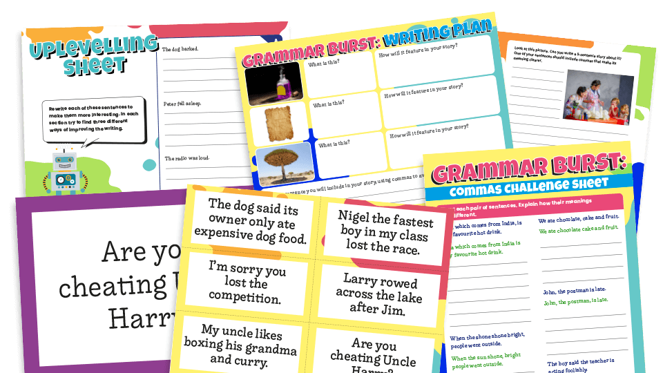 KS2 Grammar and Writing – 5 Short Lessons on Using Commas to Avoid ...