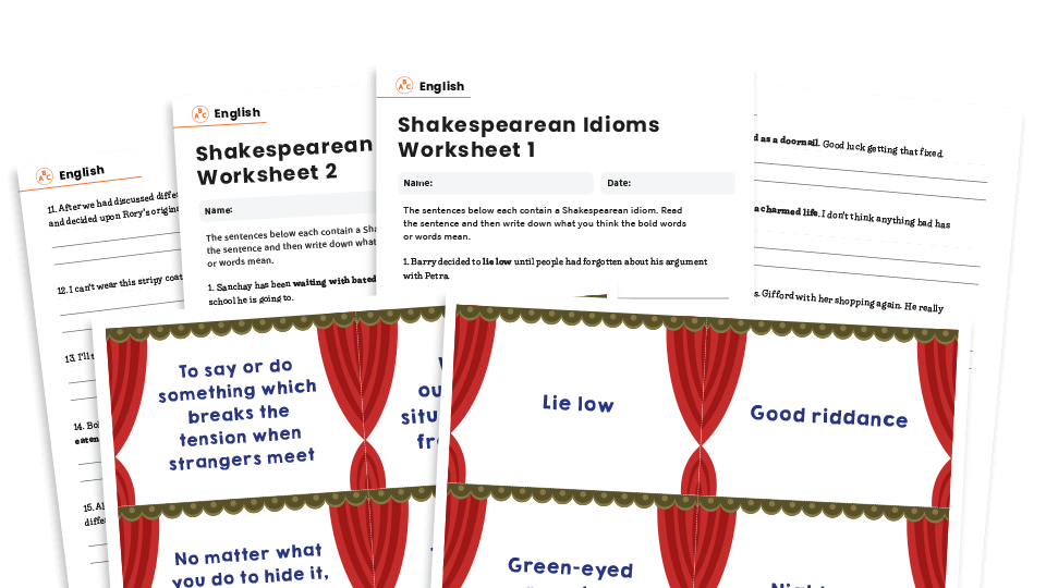 Shakespeare Week 2021 – 12 of the best primary resources and worksheets ...