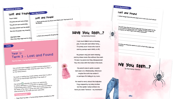 Y1 Reading Comprehension (summer): Have You Seen…? | Plazoom