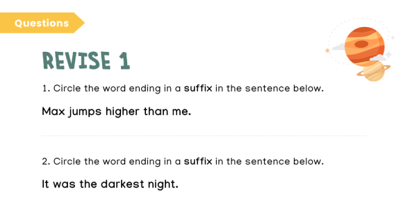 2.7a Year 2: W - use of the suffix -er, -est in adjectives and the use ...