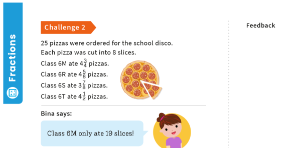 Comparing and Ordering Fractions: Y6 – Fractions – Maths Challenge ...