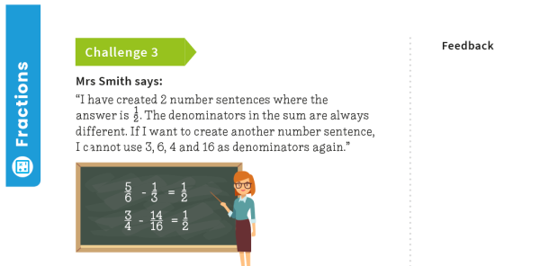 Adding and Subtracting Fractions: Y6 – Fractions – Maths Challenge ...