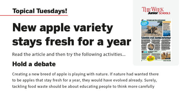 Topical Tuesdays: A New Crossbreed Apple Variety – KS2 News Story and ...