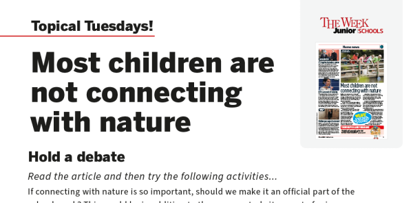 Topical Tuesdays: Children Aren’t Connecting with Nature – KS2 News ...
