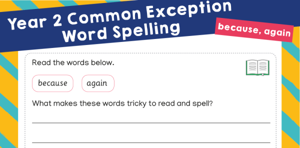 Year 2 Common Exception Words (CEW) Worksheets - Practice Pack 3 | Plazoom
