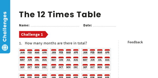12 Times Table Teaching and Revision Pack | Plazoom