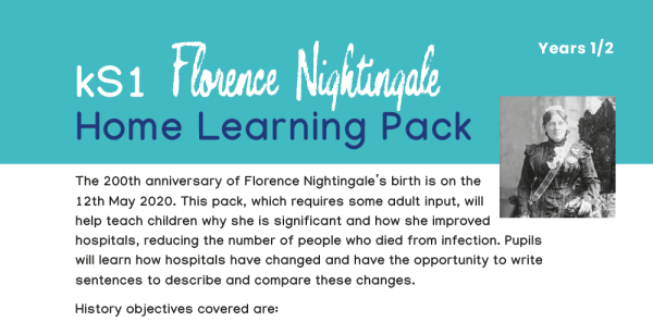KS1: Florence Nightingale home learning pack | Plazoom