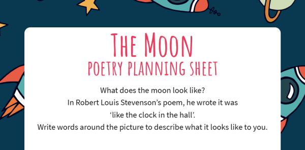 KS1 Home Learning Pack: The Moon | Plazoom