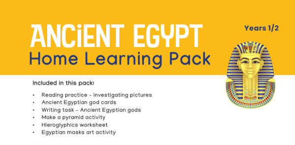 KS1 Home Learning Pack: Ancient Egypt | Plazoom