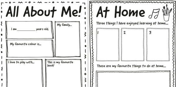 Year 1 Back to School – ‘All about me’ Passport | Plazoom