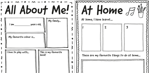 EYFS Back to School – ‘All about me’ Passport for Reception | Plazoom