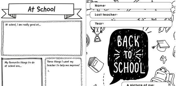 Year 3-6 Back to School – KS2 ‘All about me’ Transition Passport | Plazoom