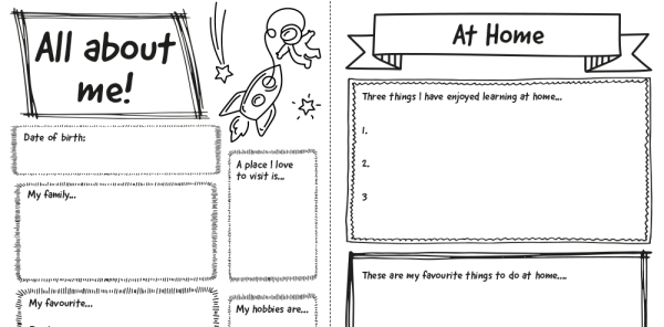 Year 3-6 Back to School – KS2 ‘All about me’ Transition Passport | Plazoom