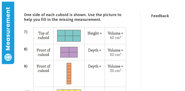 Estimating Volume: Year 5 – Measurement – Maths Challenge | Plazoom