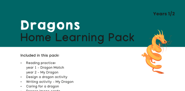 KS1 Home Learning Pack: Dragons | Plazoom