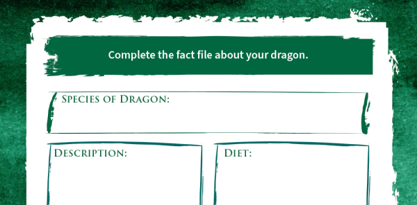 KS2 Home Learning Pack: Dragons | Plazoom