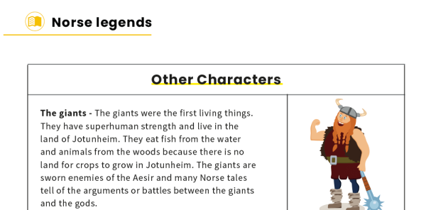 KS2 Writing Toolkit – Norse Myths and Legends | Plazoom
