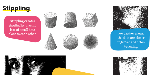 Primary Art Ideas – Shading Techniques Poster Pack | Plazoom