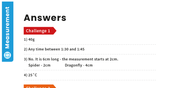 Choosing Units of Measurement: Year 2 – Measurement – Maths Challenge ...
