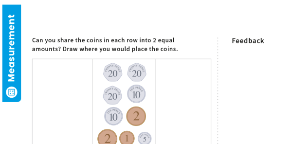 Amounts of Money: Year 2 – Measurement – Maths Challenge | Plazoom