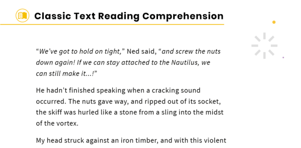 KS2 Reading Comprehension Worksheets – Classic Texts | Plazoom