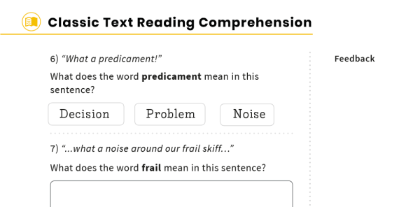 KS2 Reading Comprehension Worksheets – Classic Texts | Plazoom