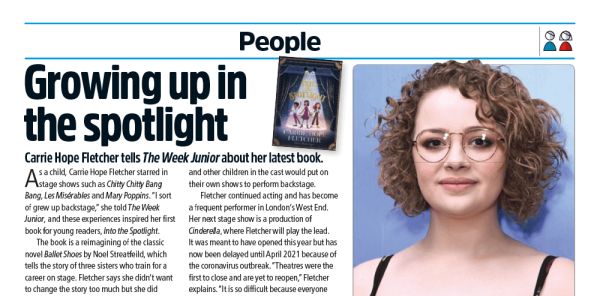 Topical Tuesdays: Living in the Spotlight – KS2 News Story and Reading ...