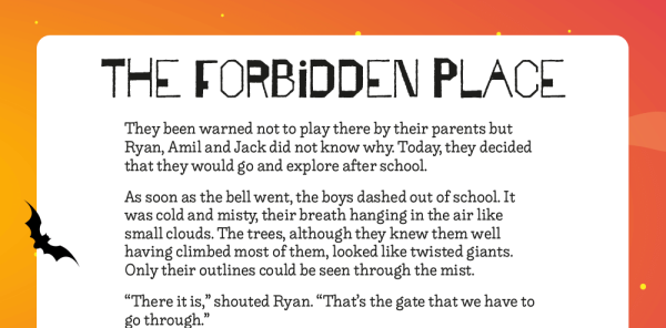 Year 5 and 6 Creating Suspense and Spooky Setting Descriptions – UKS2 ...