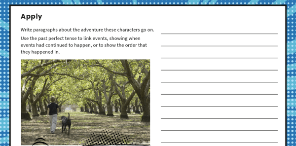 Past Perfect Tense KS2 – Year 5 SPaG Worksheets | Plazoom