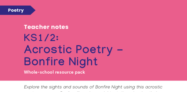 KS1/KS2 Bonfire Night Acrostic Poetry – Writing Resource Pack | Plazoom