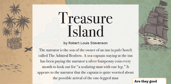 Year 5/6 Treasure Island Reading Comprehension Pack – UKS2 Unlocking ...