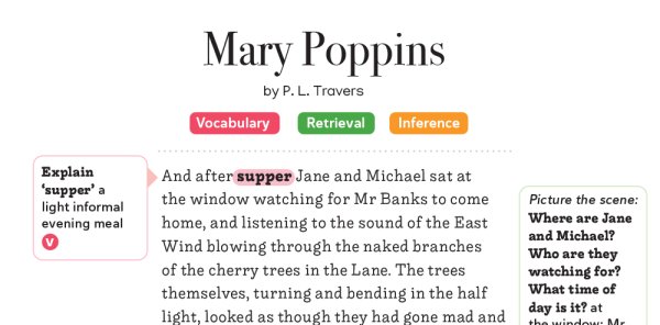 Year 3/4 Mary Poppins Reading Comprehension Pack – LKS2 Unlocking ...